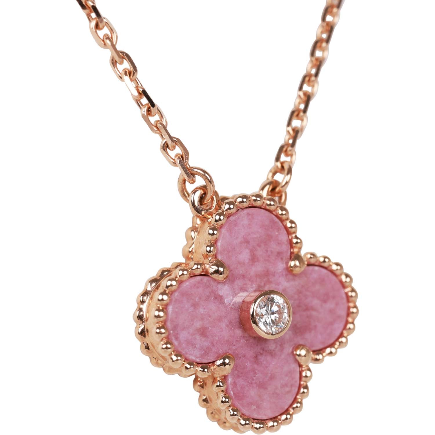 Van Cleef & Arpels 2021 Holiday Alhambra Pendant Necklace – Madison ...