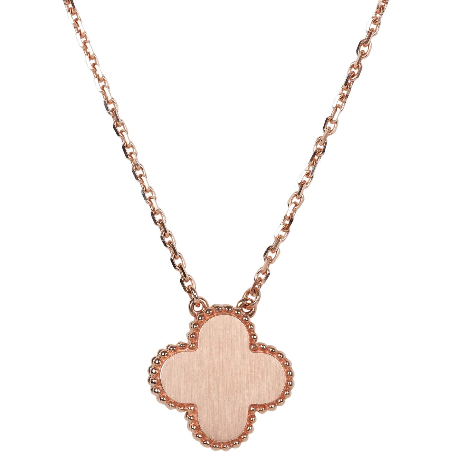 Van Cleef & Arpels 2021 Holiday Alhambra Pendant Necklace – Madison ...