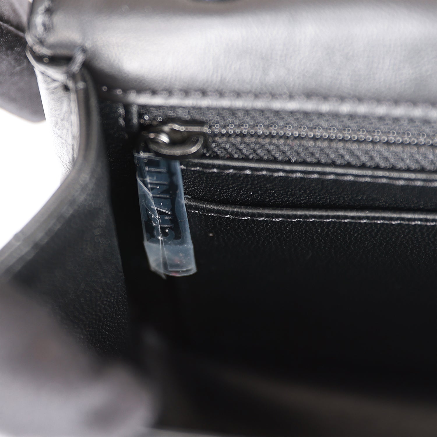 Chanel Mini Reissue 2.55 SO Black Chevron Calfskin Black Hardware