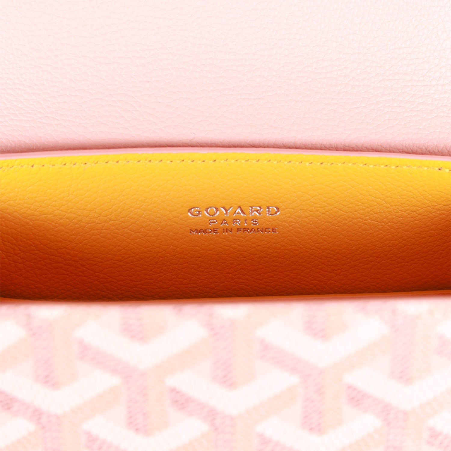 Goyard Saigon Souple Mini Bag Pink Goyardine Silver Hardware