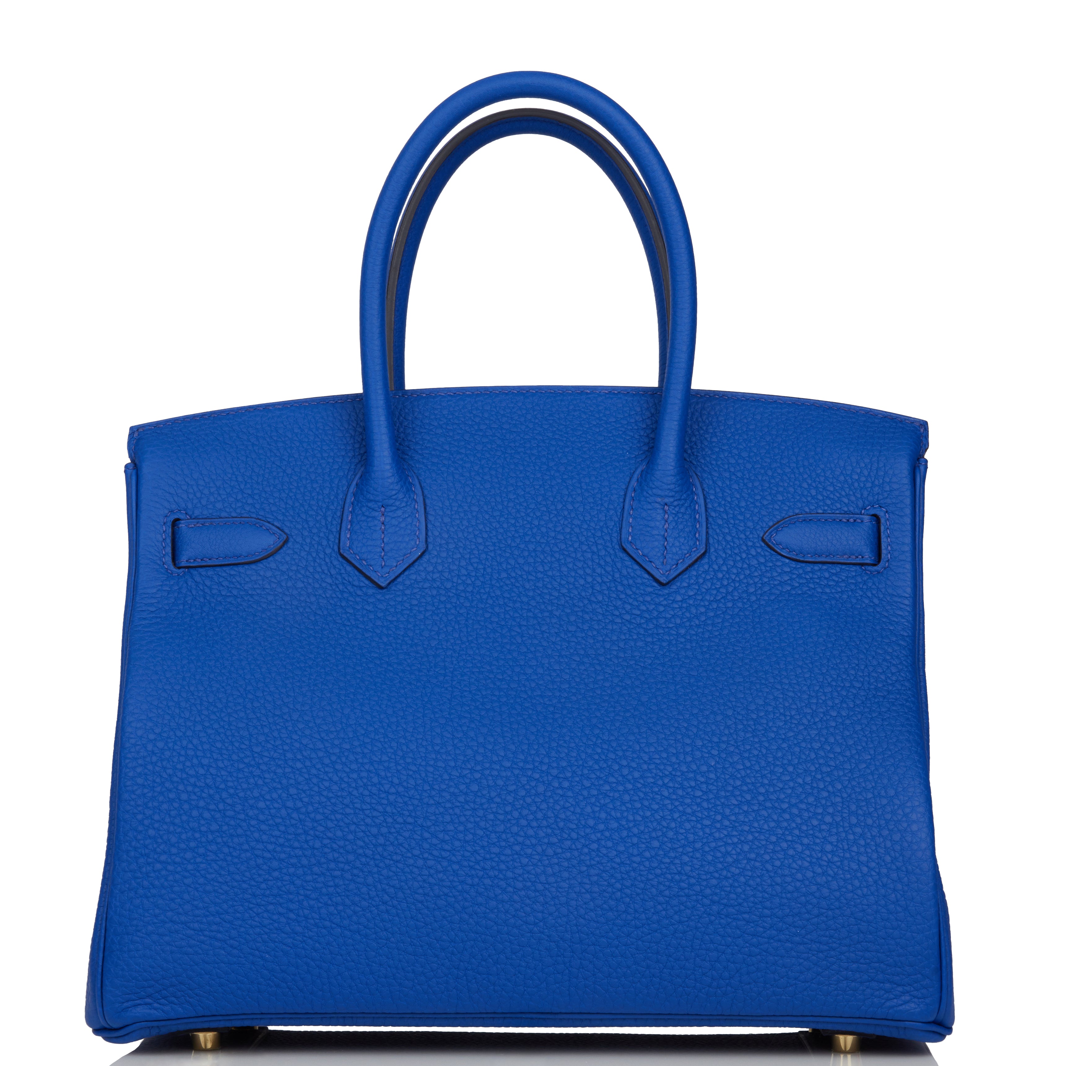 Hermes Birkin 30 Bleu Royal Togo Gold Hardware