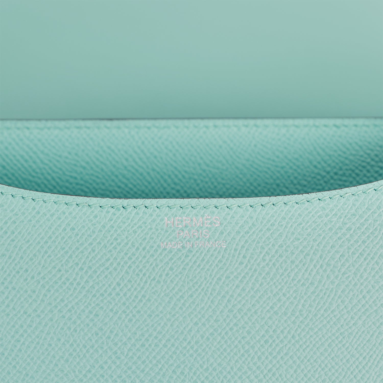 Hermes Constance 24 Bleu Atoll Epsom Palladium Hardware