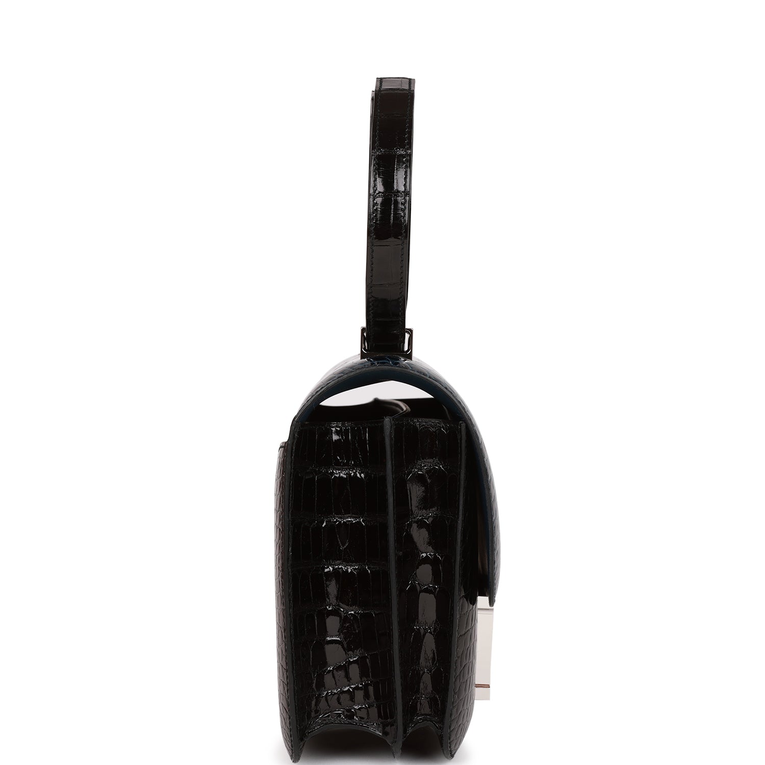 Hermes Constance 24 Tri-Color Black, Bleu Baltique and Vert Rousseau S