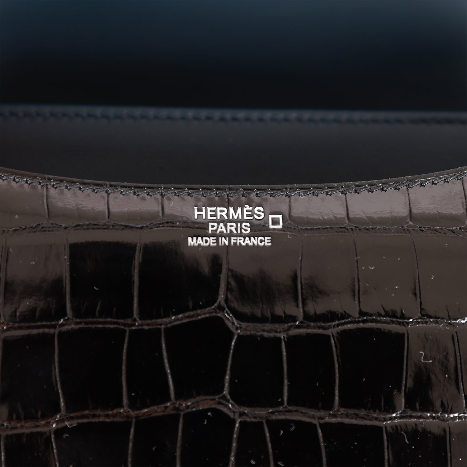 Hermes Constance 24 Tri-Color Black, Bleu Baltique and Vert Rousseau S
