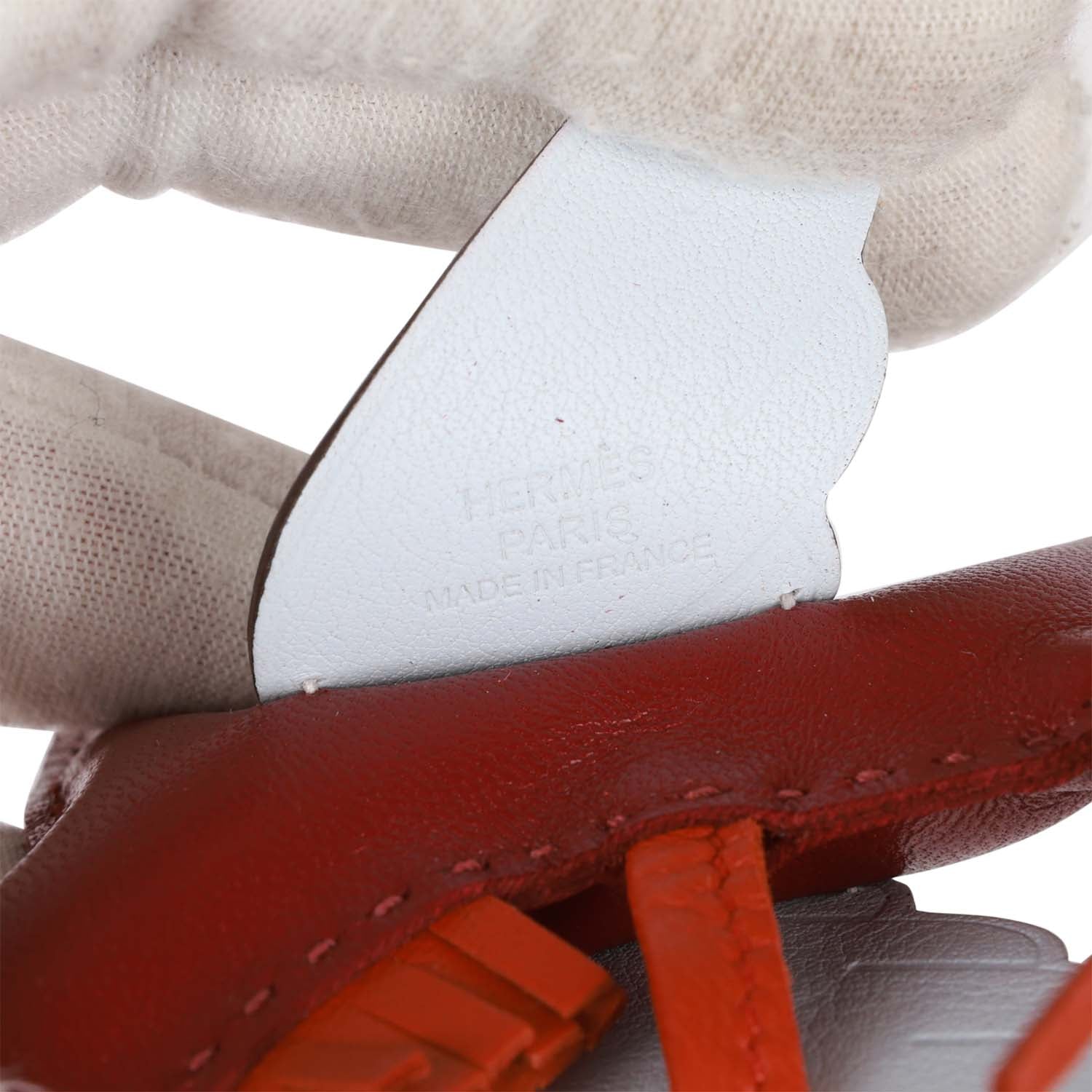 Hermes Rodeo Pegase Bag Charm PM Rouge Grenat, Cornaline, Bleu Brume ...