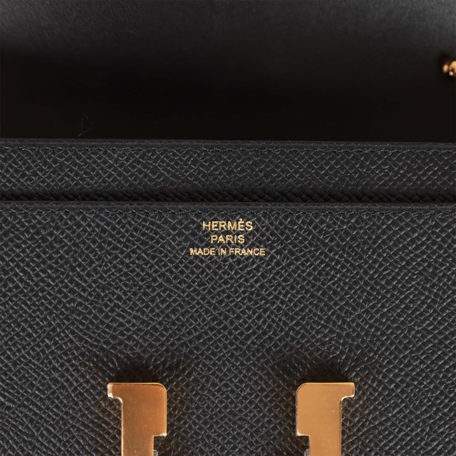 Hermes Constance Wallet To Go Black Epsom Gold Hardware
