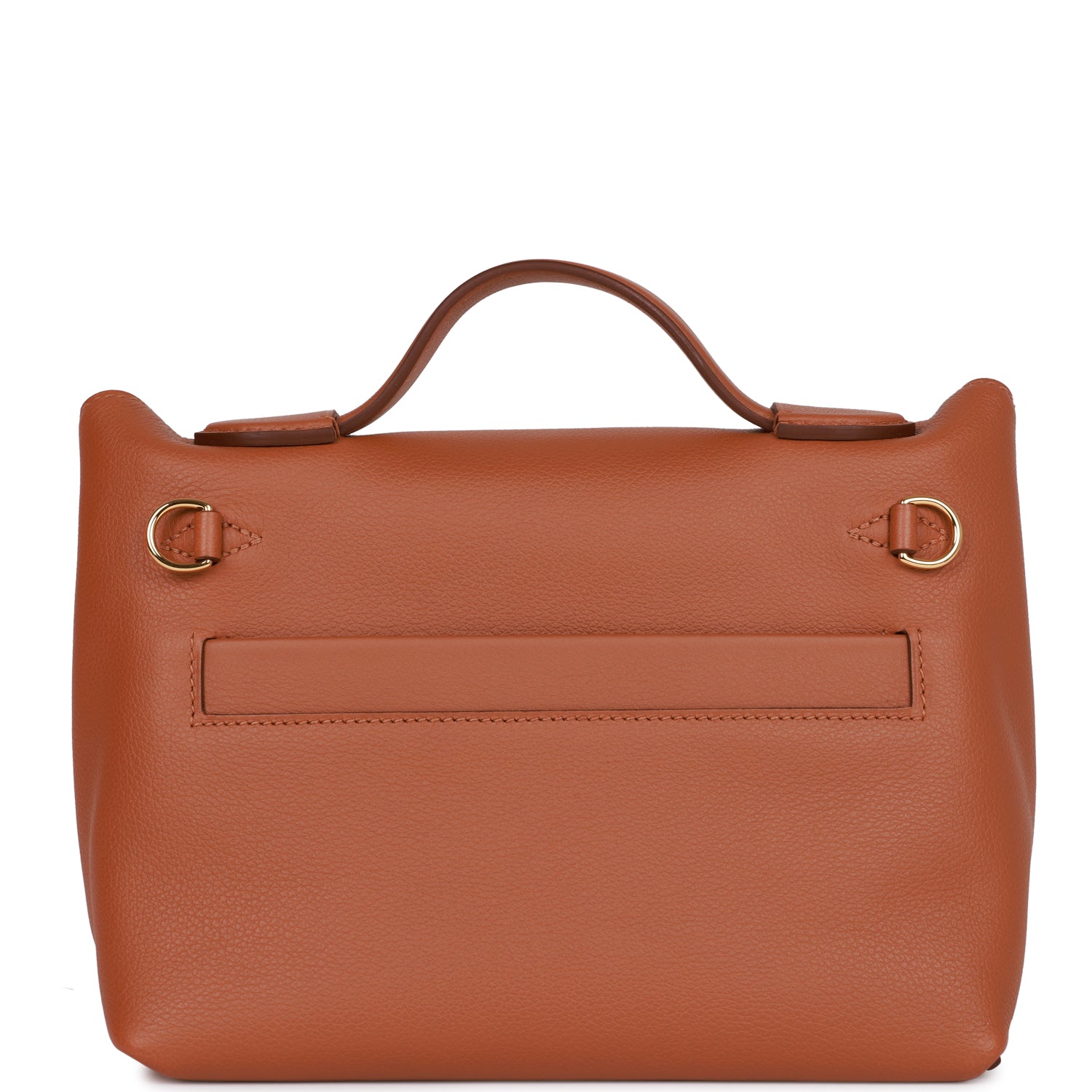 Hermes Mini 24/24 Bag Gold Evercolor and Swift Gold Hardware