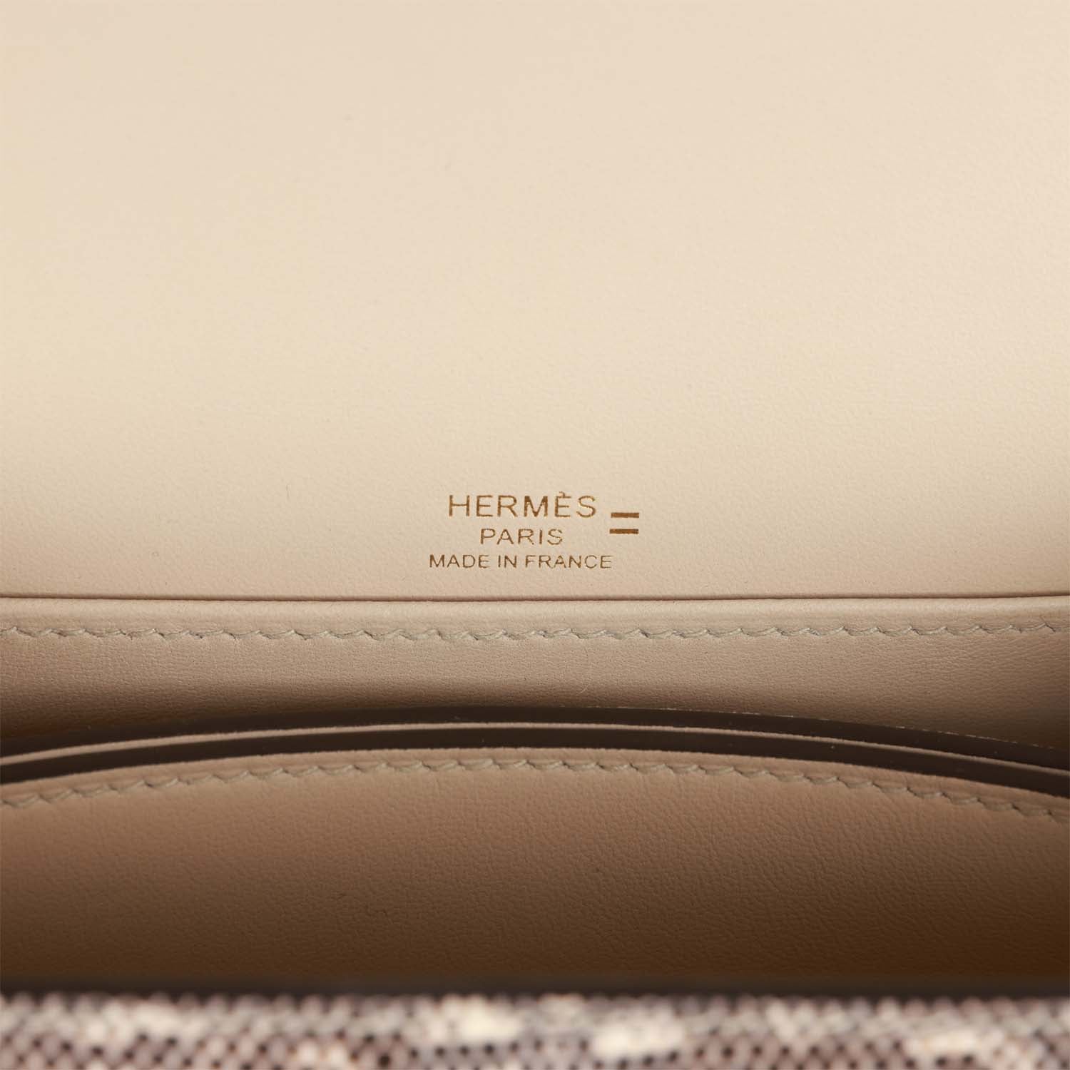 Hermes Mini Sac Roulis Ombre Lizard Varanus Salvator Gold Hardware
