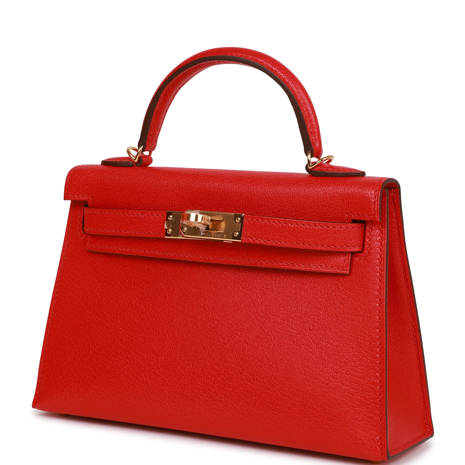 Hermes Kelly Sellier 20 Rouge de Coeur Chevre Gold Hardware – Madison ...