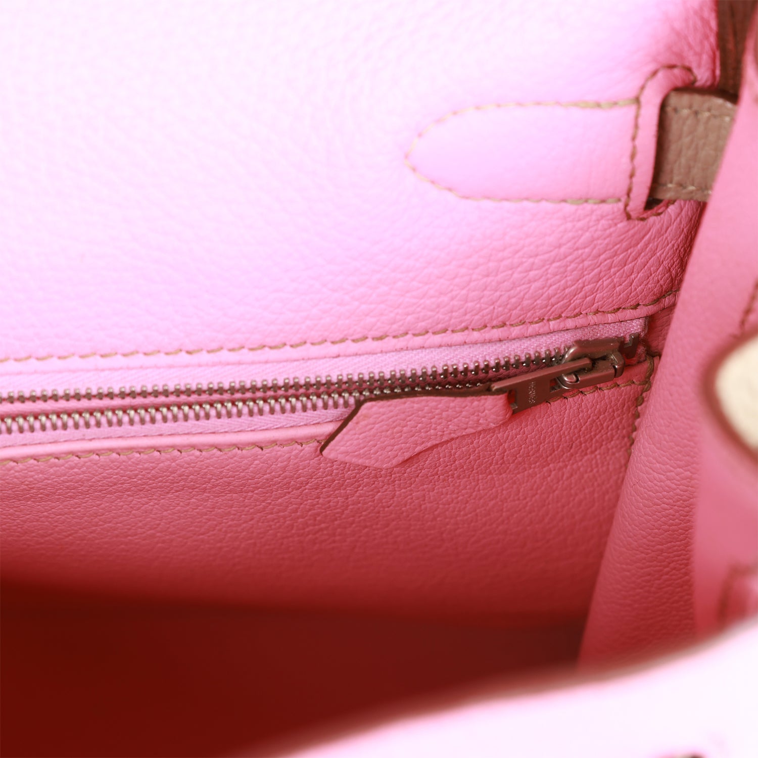 Pre-owned Hermes Special Order (HSS) Kelly Retourne 32 Bubblegum and G