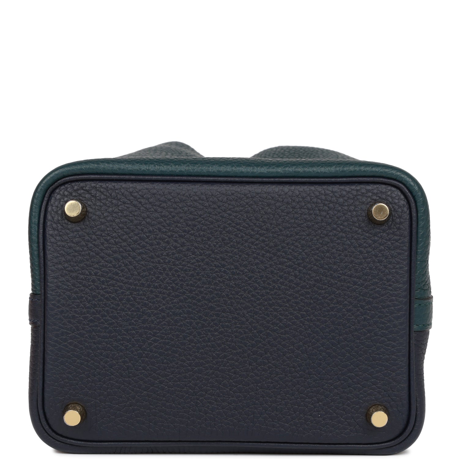 Hermes Picotin Lock 18 Casaque Vert Cypress, Bleu Nuit and Black Cleme