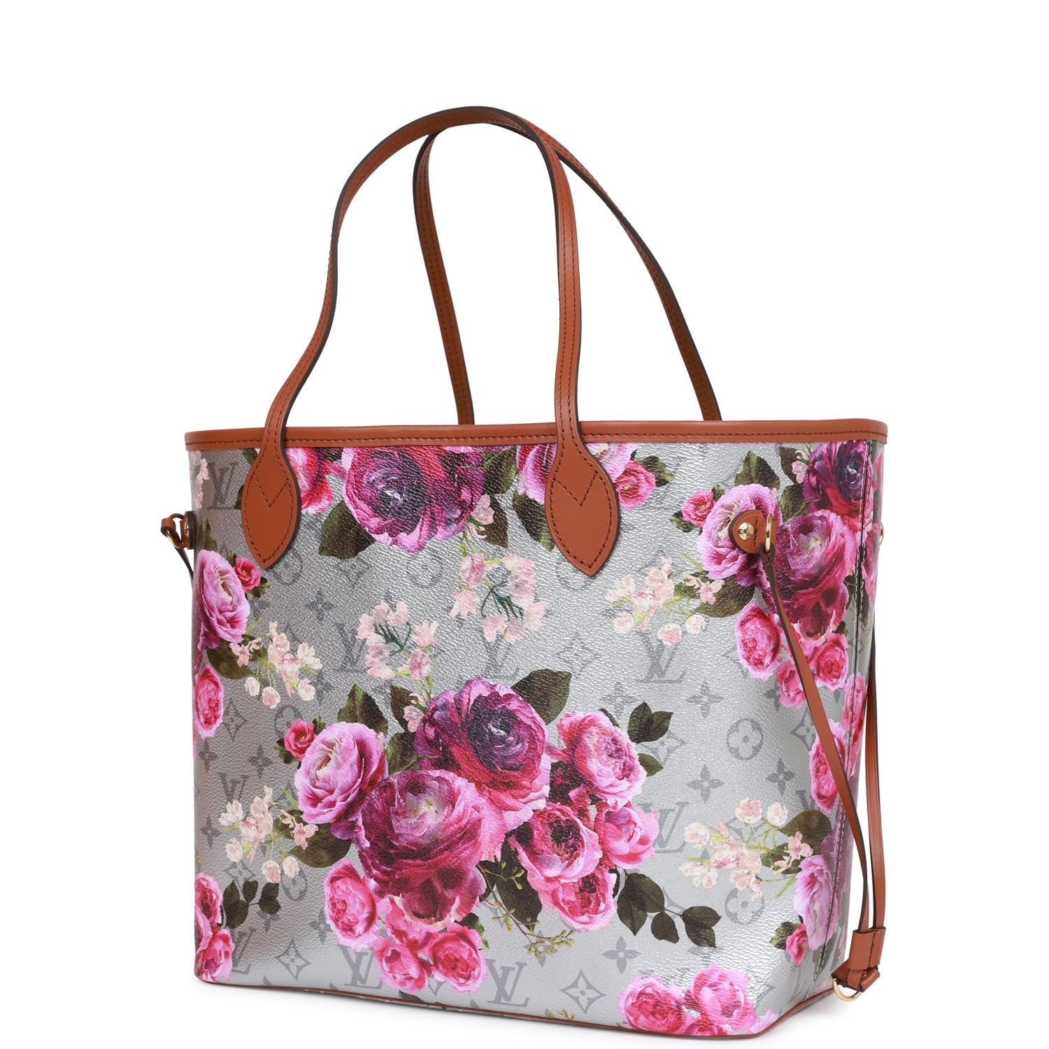 Louis Vuitton LV Garden Metallic Monogram Neverfull MM